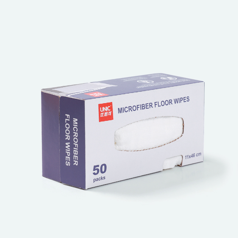 Microfiber Floor Wipes with Stipe Design (Semi-Disposable)